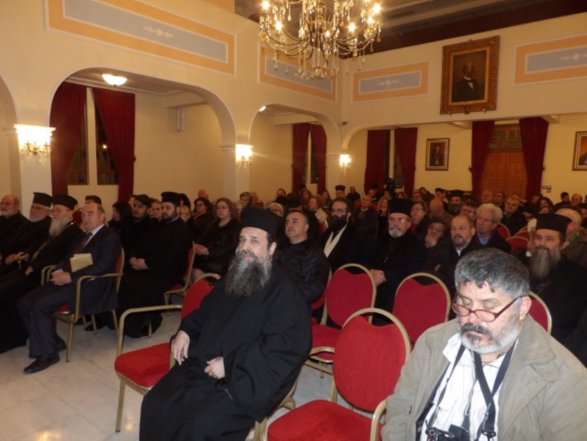 Ομιλία του καθηγητή θεολογίας Μιχαήλ Τρίτου στην Κροκίδειο Αίθουσα ...
