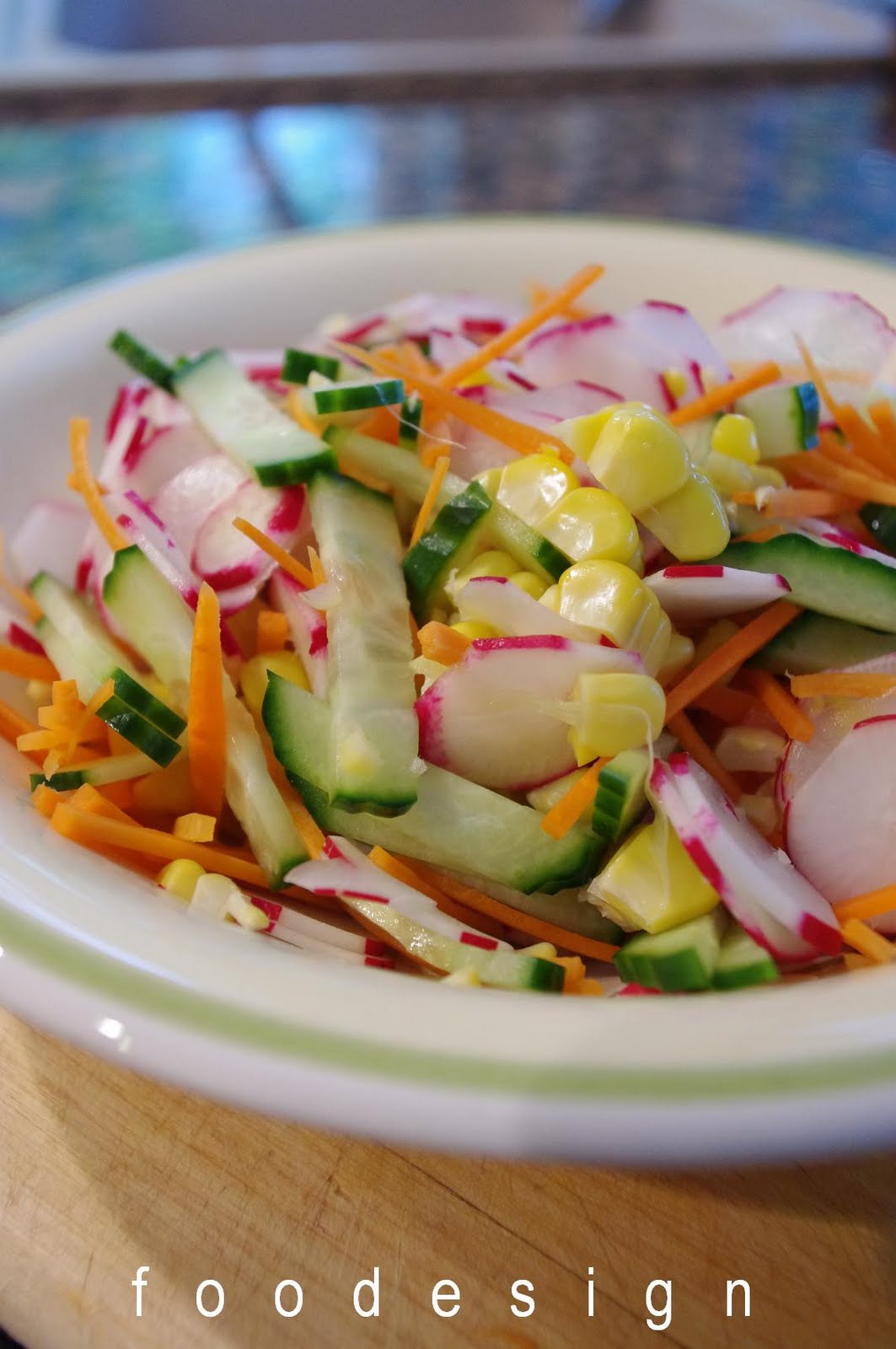 foodesign: colorful salads