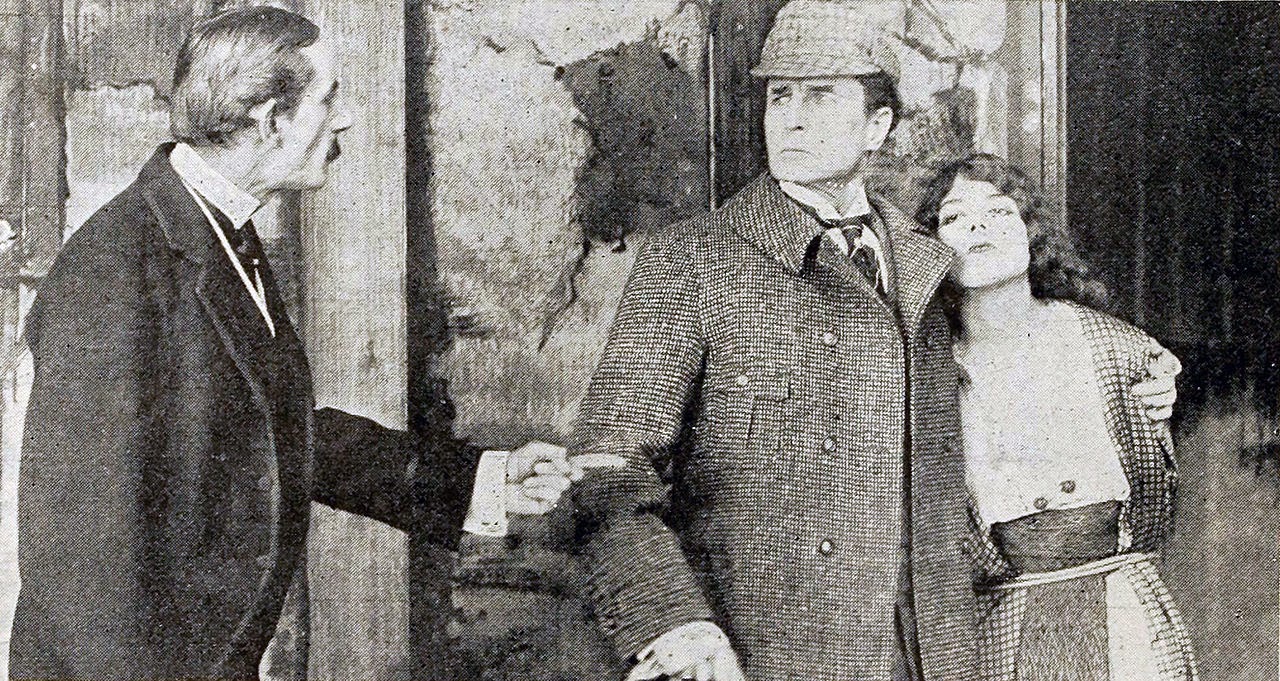The Mystery of William Gillette's Romantic Lead in the 1916 Sherlock ...