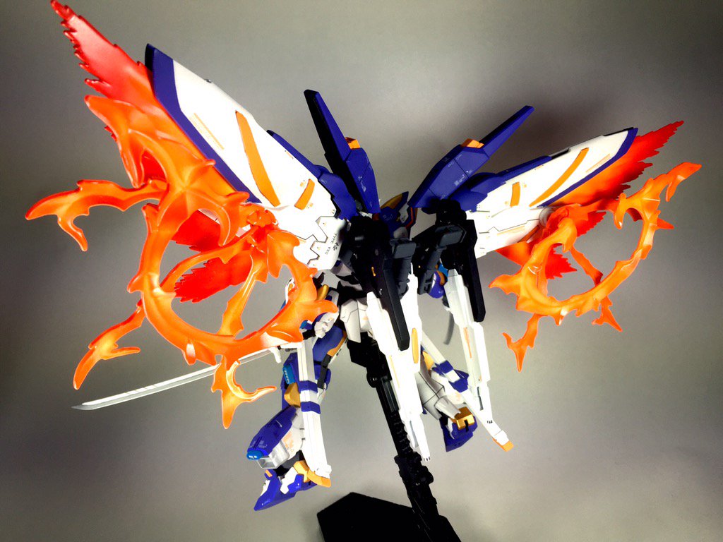 Custom Build: HGBF 1/144 Master Burning Gundam