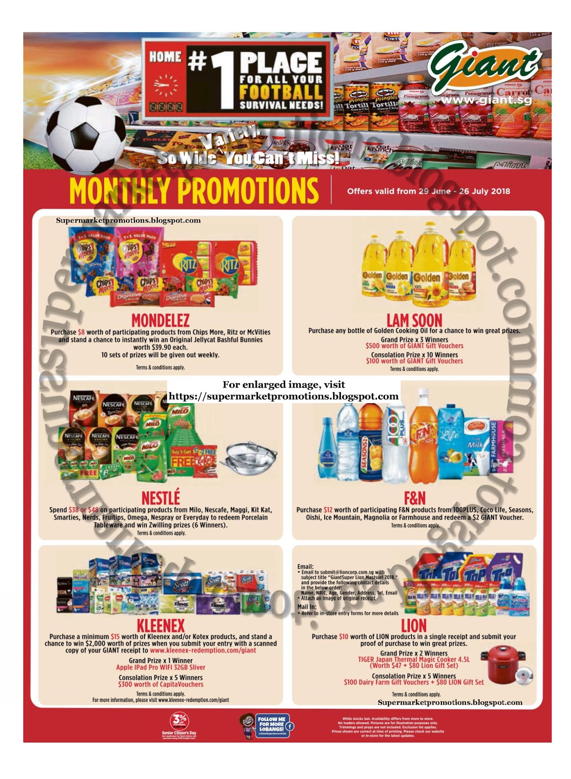 Giant Monthly Promotions 29 June - 26 July 2018 ~ Supermarket Promotions