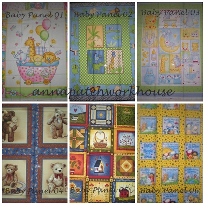 Anna Patchwork House: Baby Panels