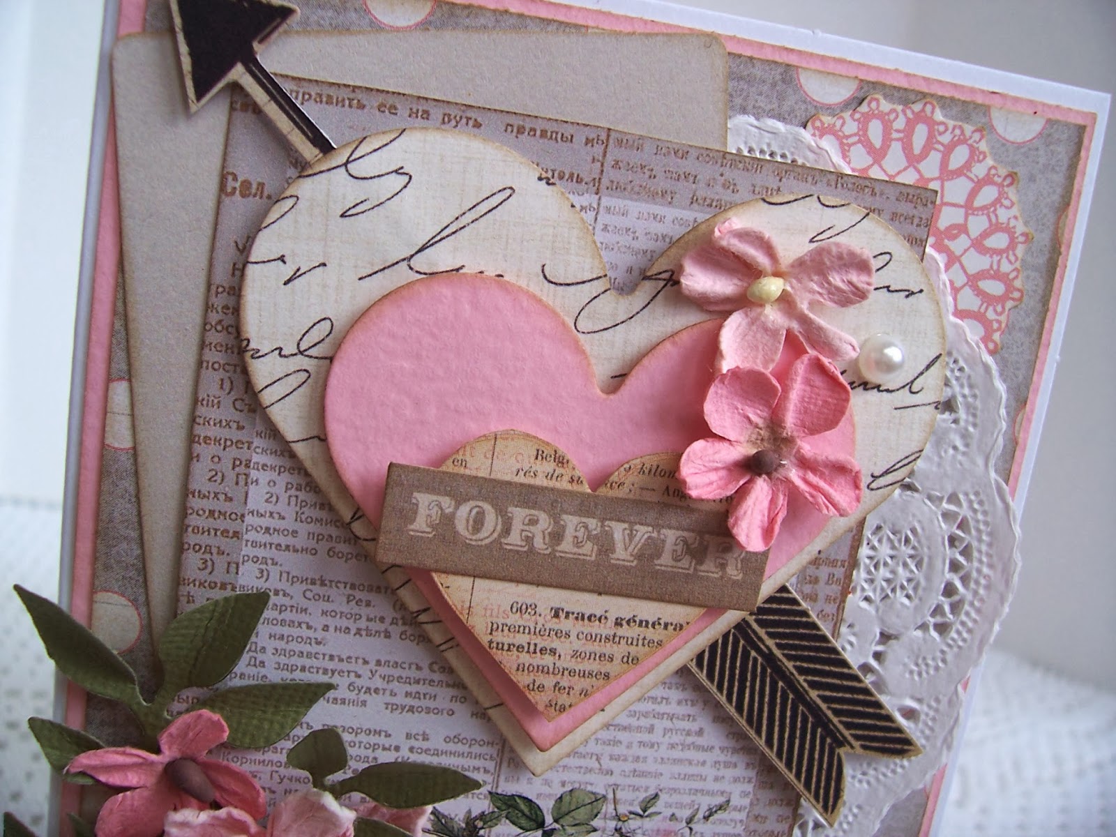 Hands to Work... Heart to Love: Forever Valentine Card