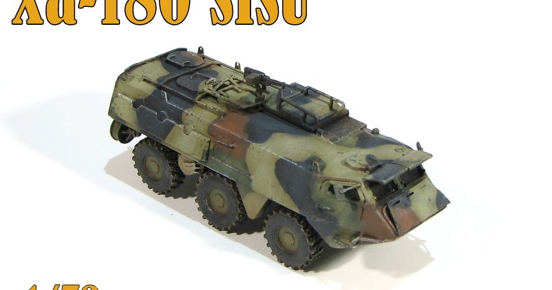 Gulumik Military Models: Xa-180 SISU 1/72