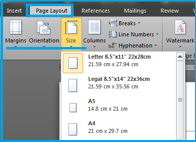 Cara Mengatur Ukuran Kertas Page Layout - cekrisna