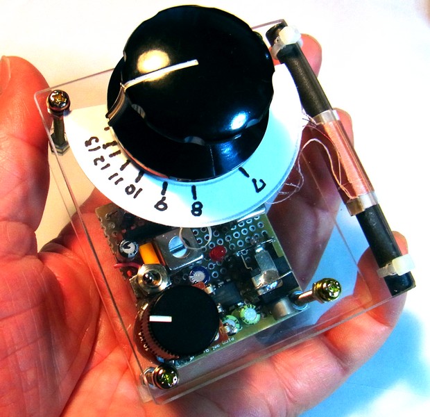 悠々趣味の日々: ラジオの製作（4） LA1600 によるAMラジオ