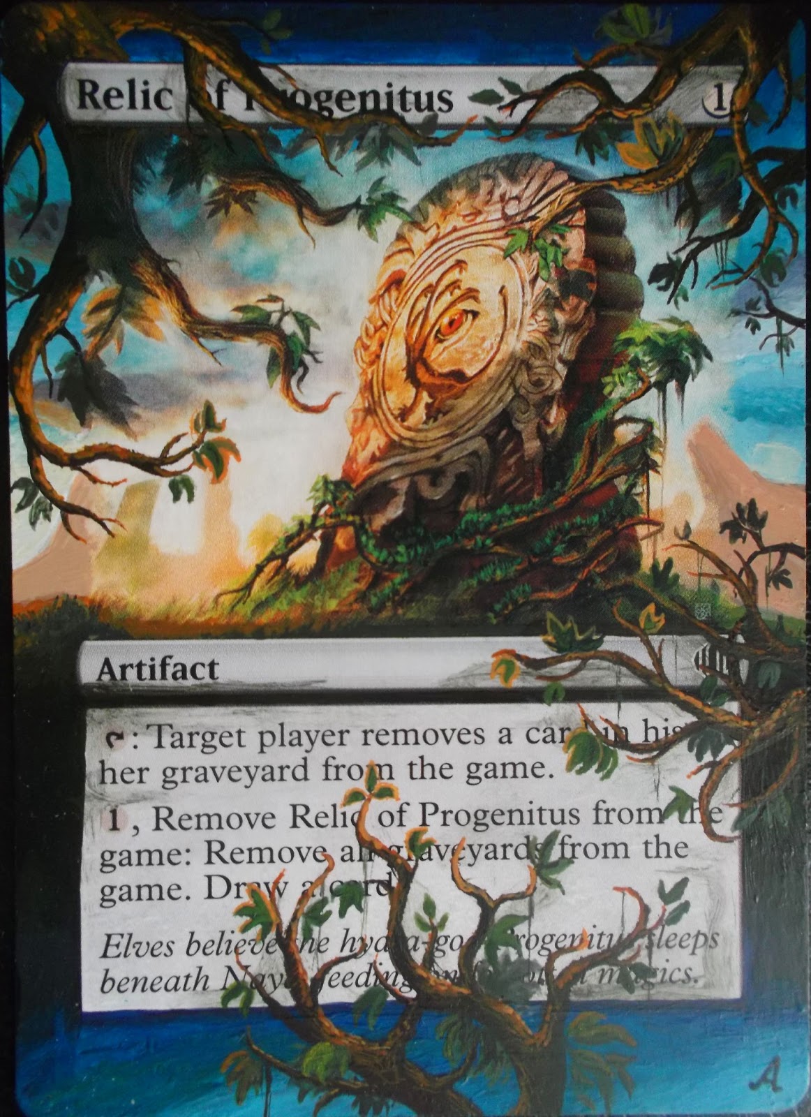 Aspasia Alters Blog: Relic of Progenitus (old version - take a look ...