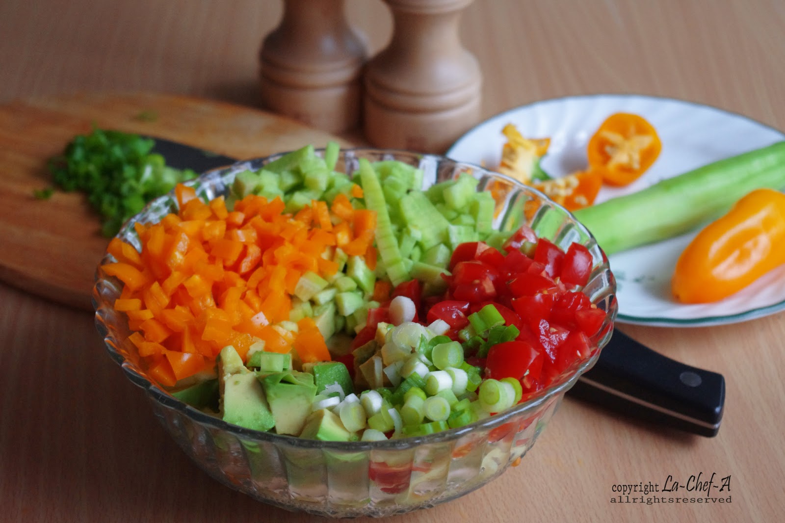 La Chef-A: SALATA DE AVOCADO