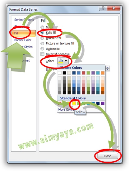 Cara Mengganti Warna Chart/Grafik Microsoft Excel - paul-and-tracy