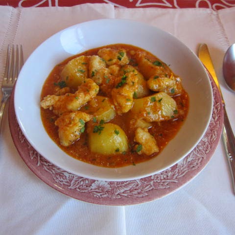LAS RECETAS DE LA NENA: CONGRIO GUISADO CON PATATAS