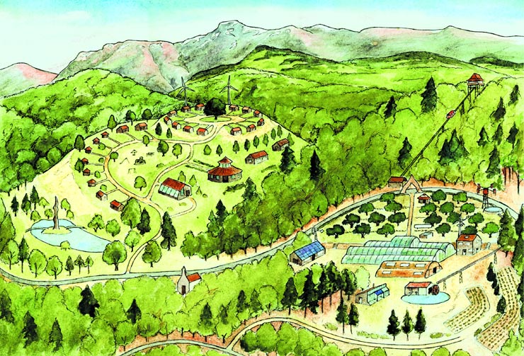 Permacultura del Viento: EcoAldea Río Colorado