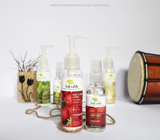 [Review] Bali Ratih Body Mist & Body Lotion - Racun Warna-Warni