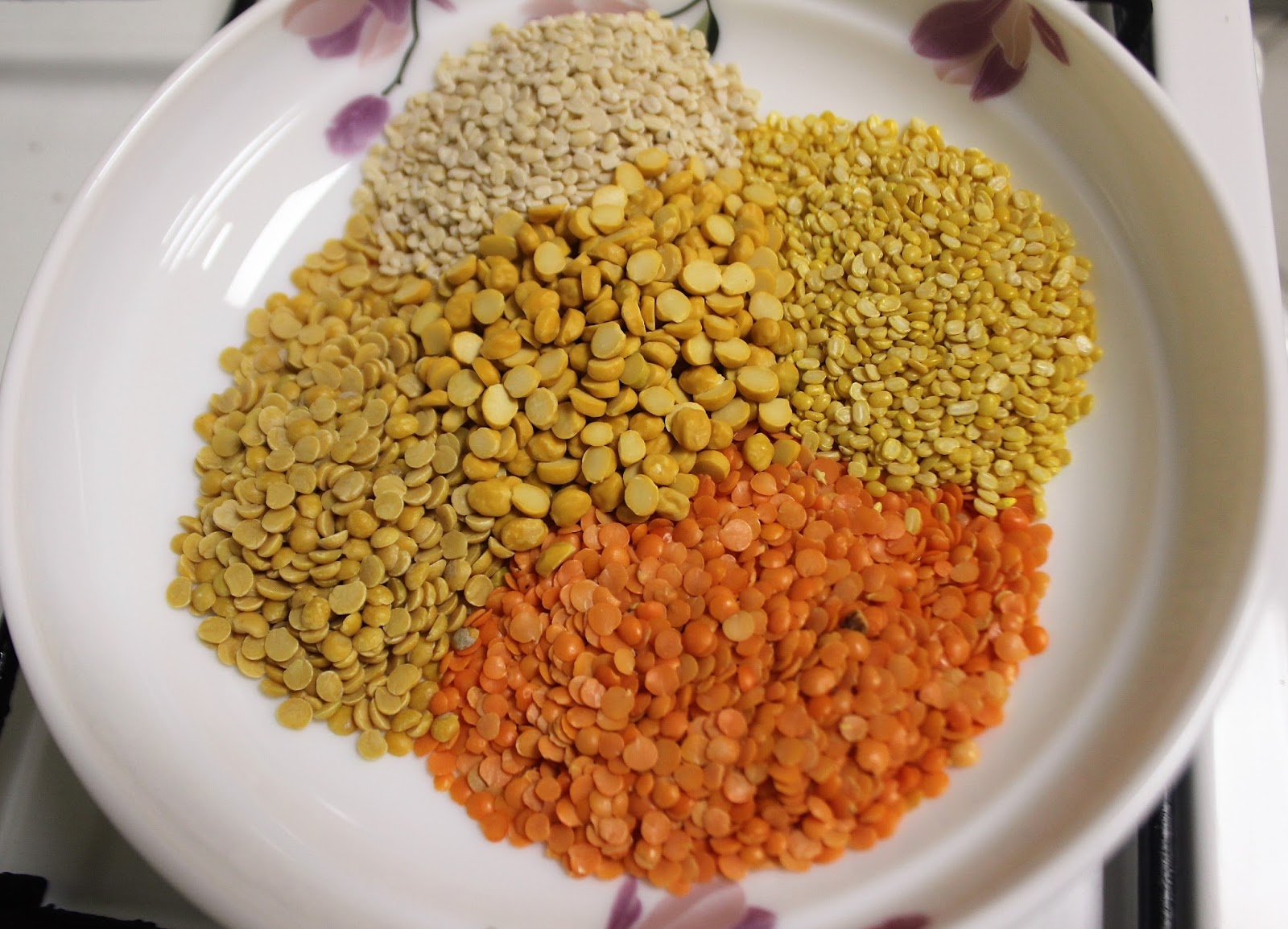 Bethica's Kitchen Flavours: Mixed Dal Palak Cheela (Mixed Lentils ...