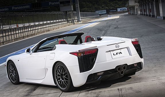 All Lexus: The world's only Lexus LFA Spyder - in Jay Leno's Garage