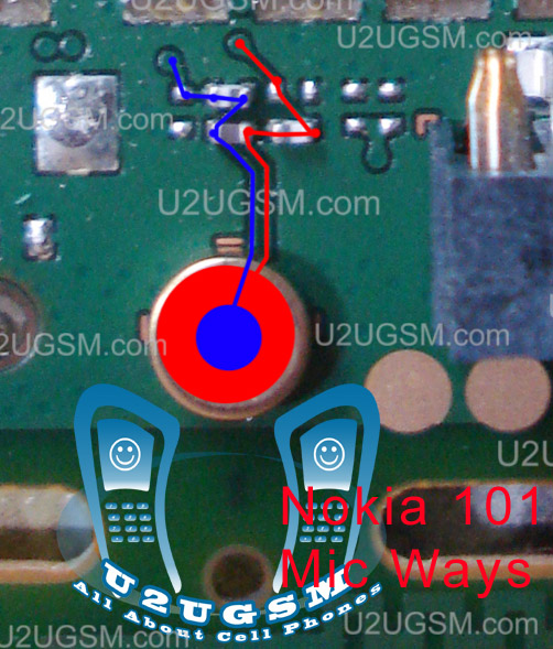 Cell Firmware: Nokia 101 Mic Problem Jumpers Ways Solution.