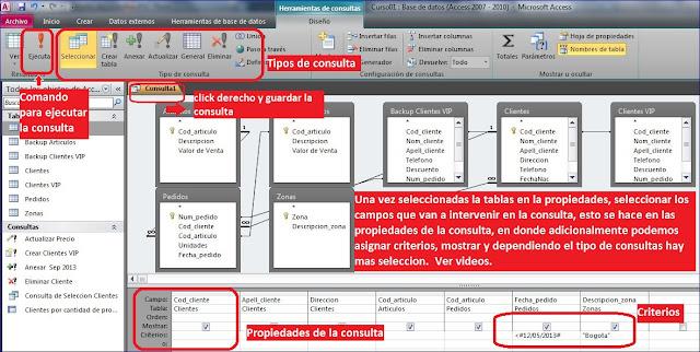 Programa Técnico Sistemas - Access: 6. Creación de Consultas