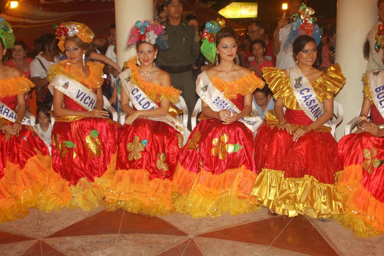 CONCURSO MUNICIPAL BAILE DE LA POLLERA COLORA.