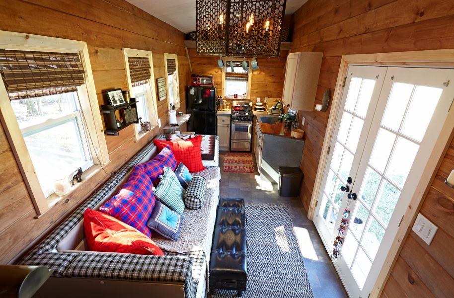 TINY HOUSE TOWN: The Nomad Nest by Wind River Tiny Homes