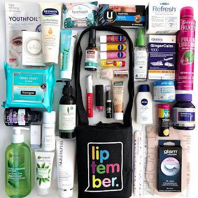 PRODUCT REVIEW: LIPTEMBER BAG 2018 WITH FULL CONTENTS | The Beauty ...