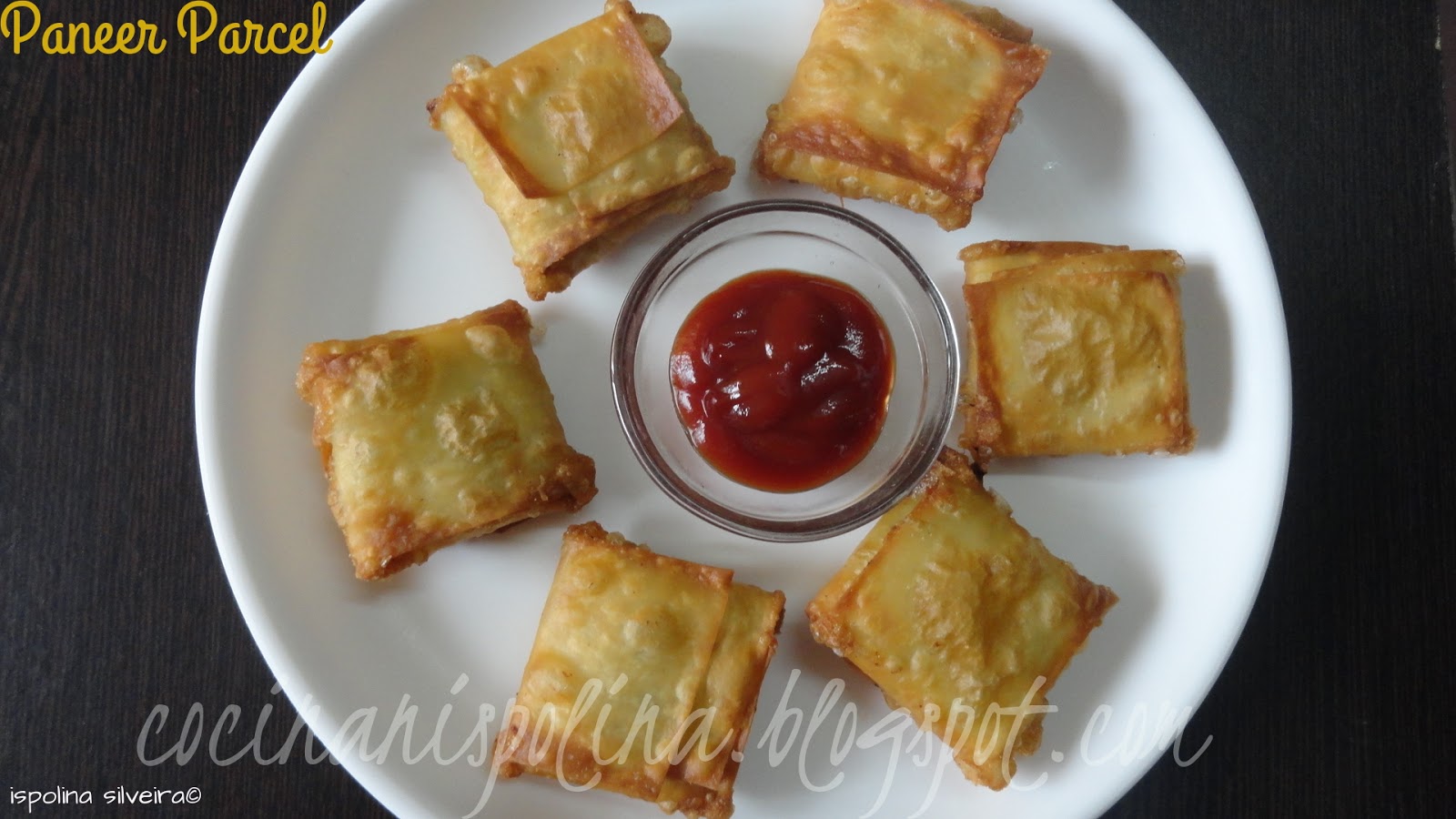 Cocinanispolina: Paneer Parcel