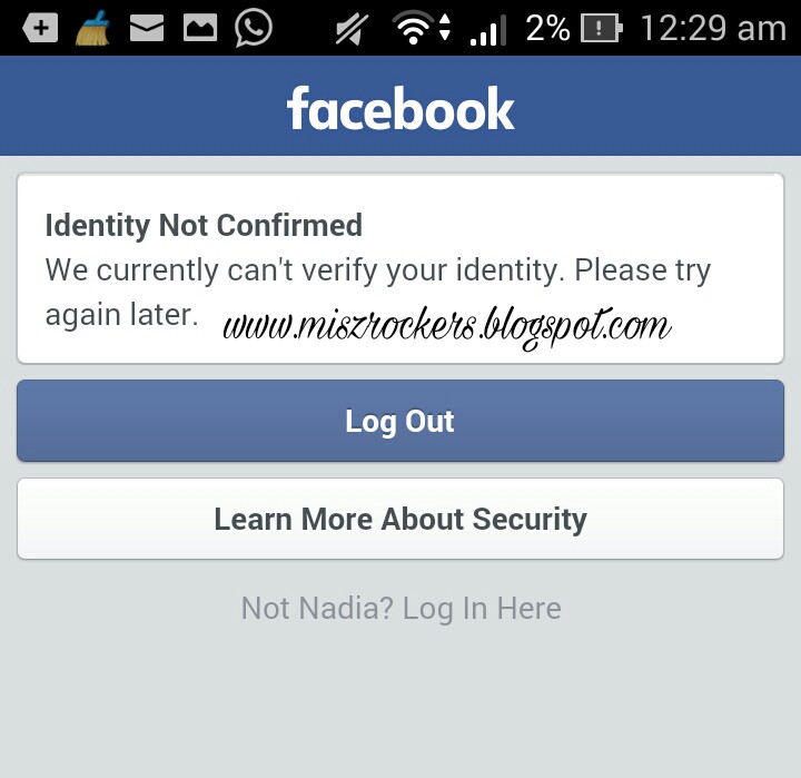 TERKEJUT TIBA-TIBA FACEBOOK KENA LOCKED SEMENTARA | Ceritera Si Gadis Biru