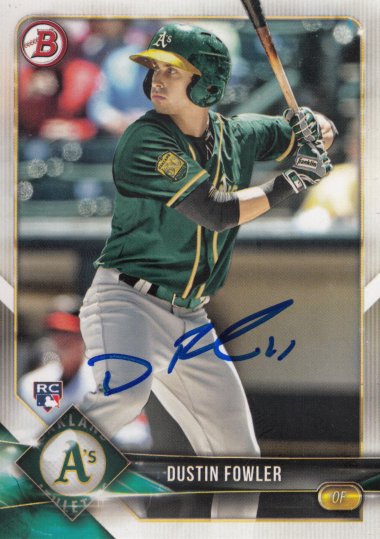 Daily Autograph: Dustin Fowler