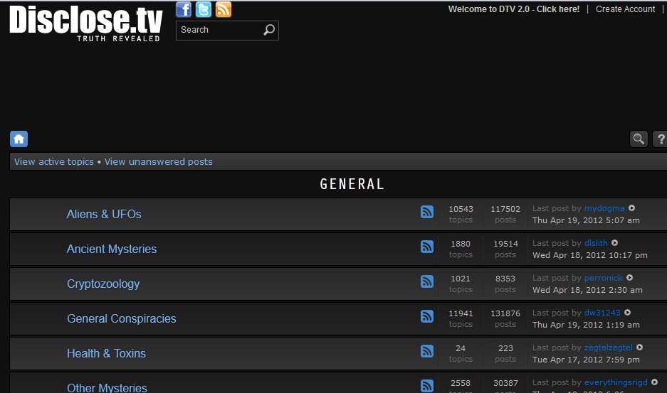 9/11 Truth Alliance Dramatica : Portland: SCAM: Disclose.tv closed down