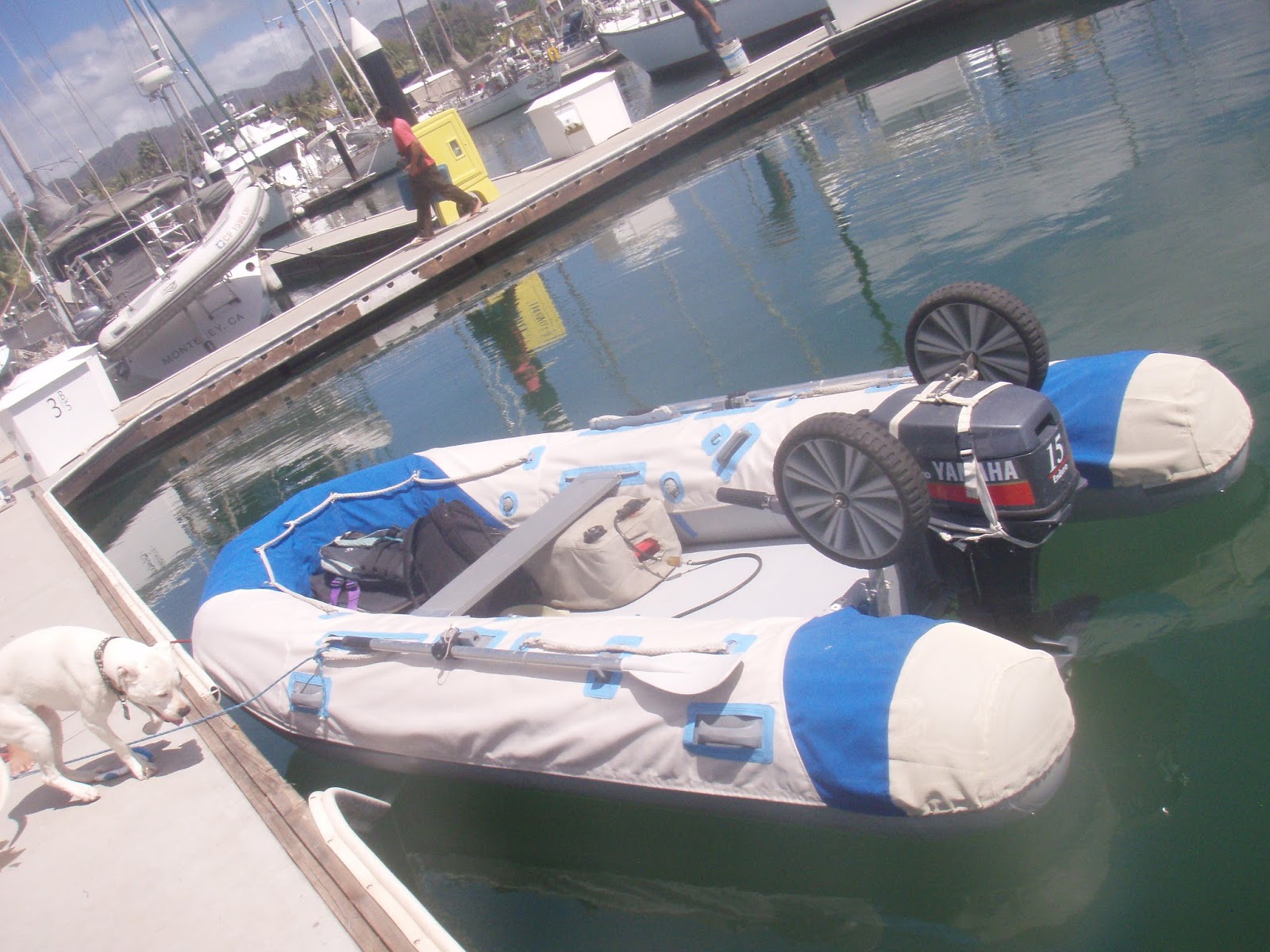 To The Beach: Custom Dinghy Chaps by Dominga