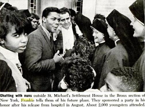 Gael Lansch: Photos extremement rare de Frankie Lymon