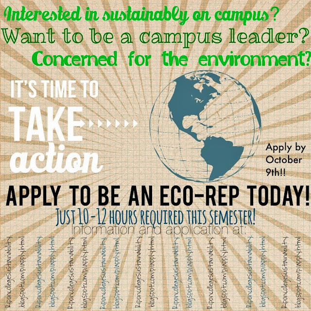 Ripon College Sustainability: Apply to be an Eco-Rep