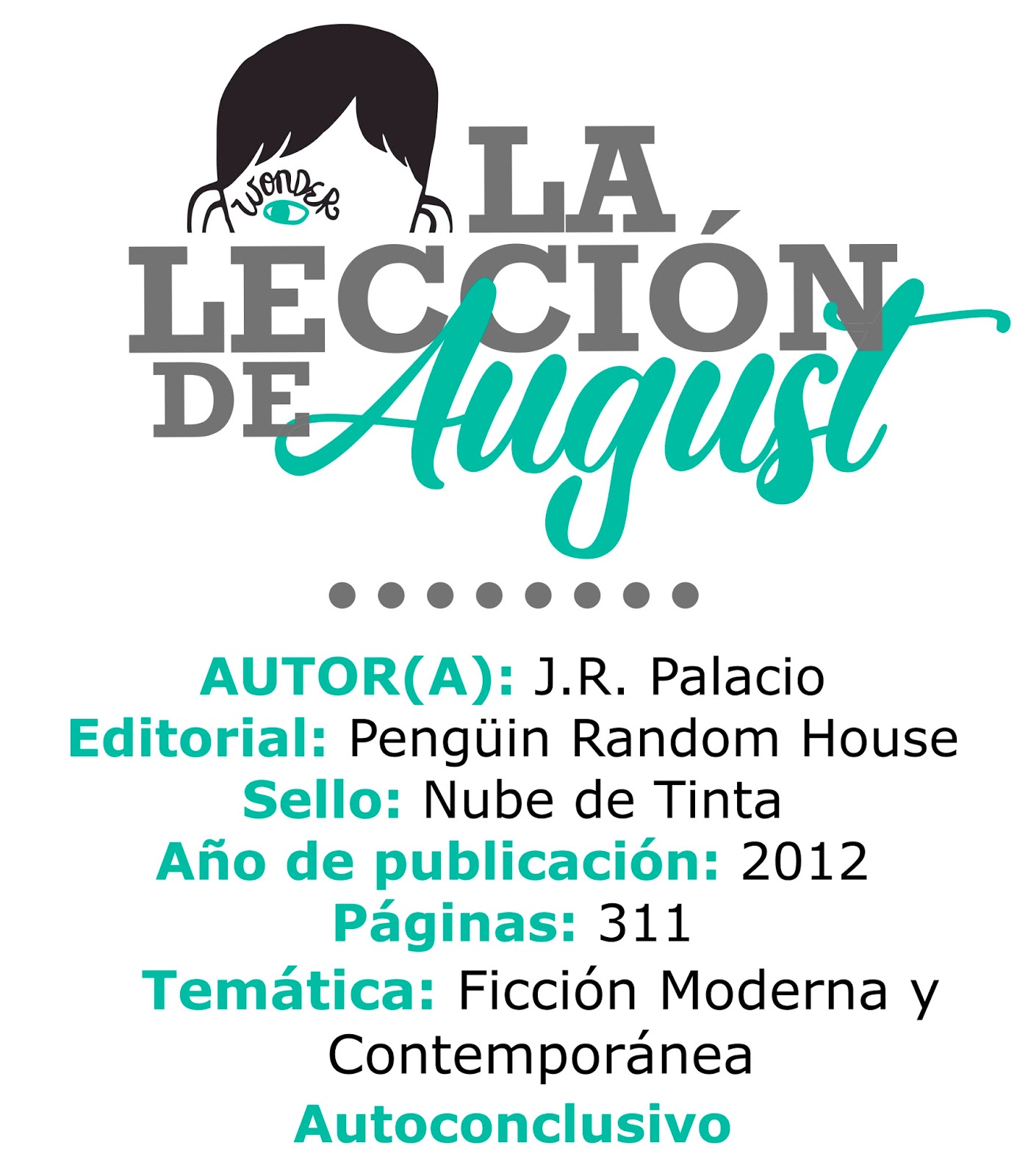 Reseña: LA LECCIÓN DE AUGUST - ADBooks