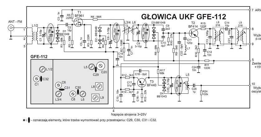 Retro Odnowa: Przestrojenie głowicy GFE-110/2. AS-641/946/950/952