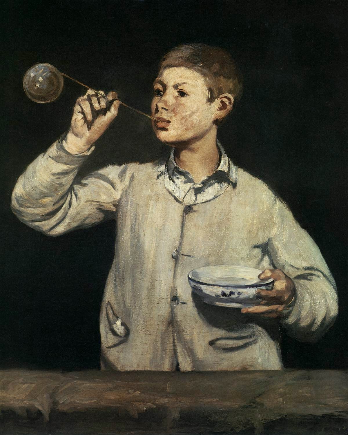 Le Muse : EDOUARD MANET: Ragazzo che fa bolle di sapone, 1867 ca., olio ...