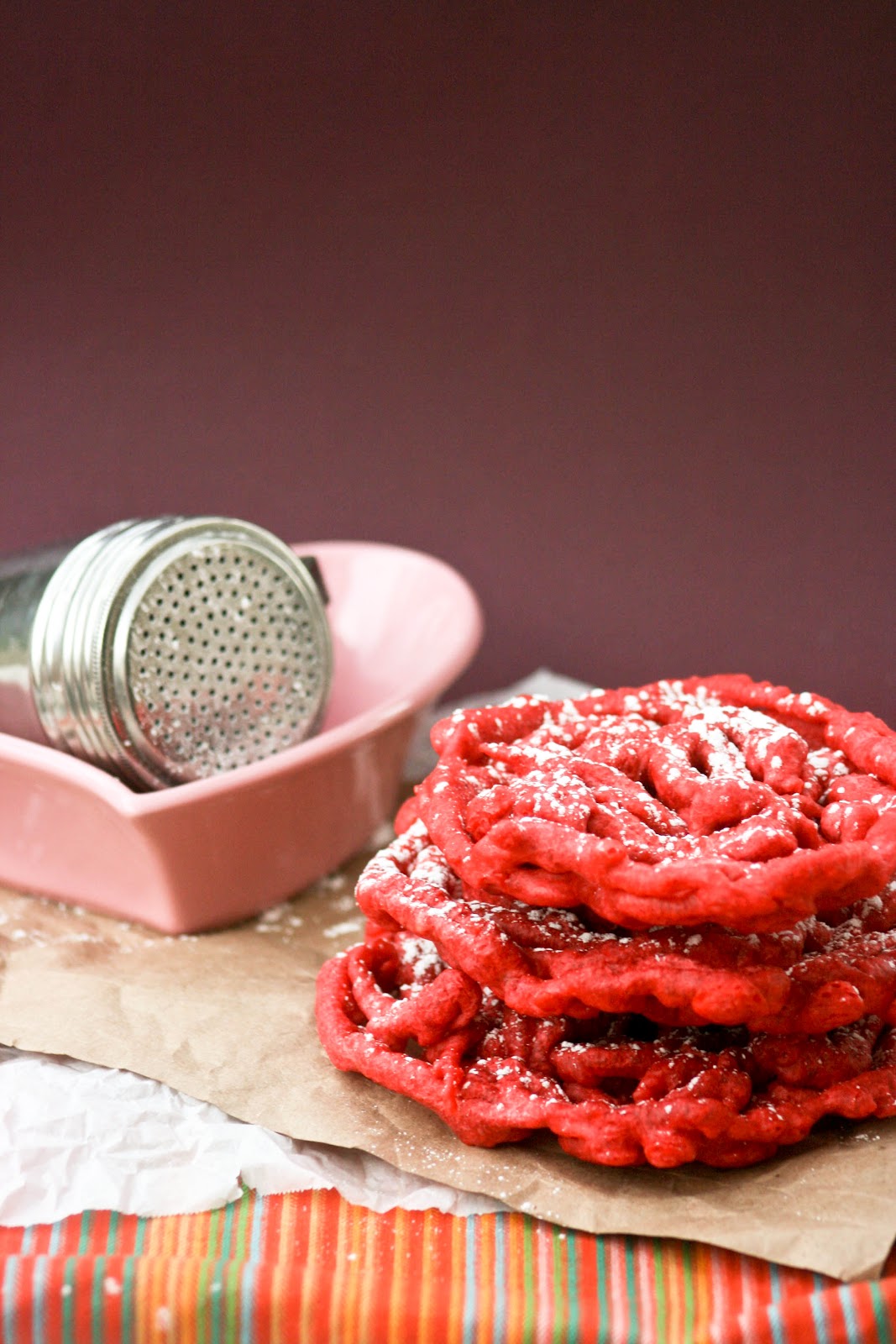 Red Velvet Funnel Cake : r/FoodPorn