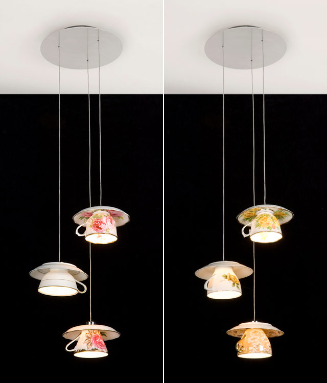 DIY Inspo: Tea cup lights!