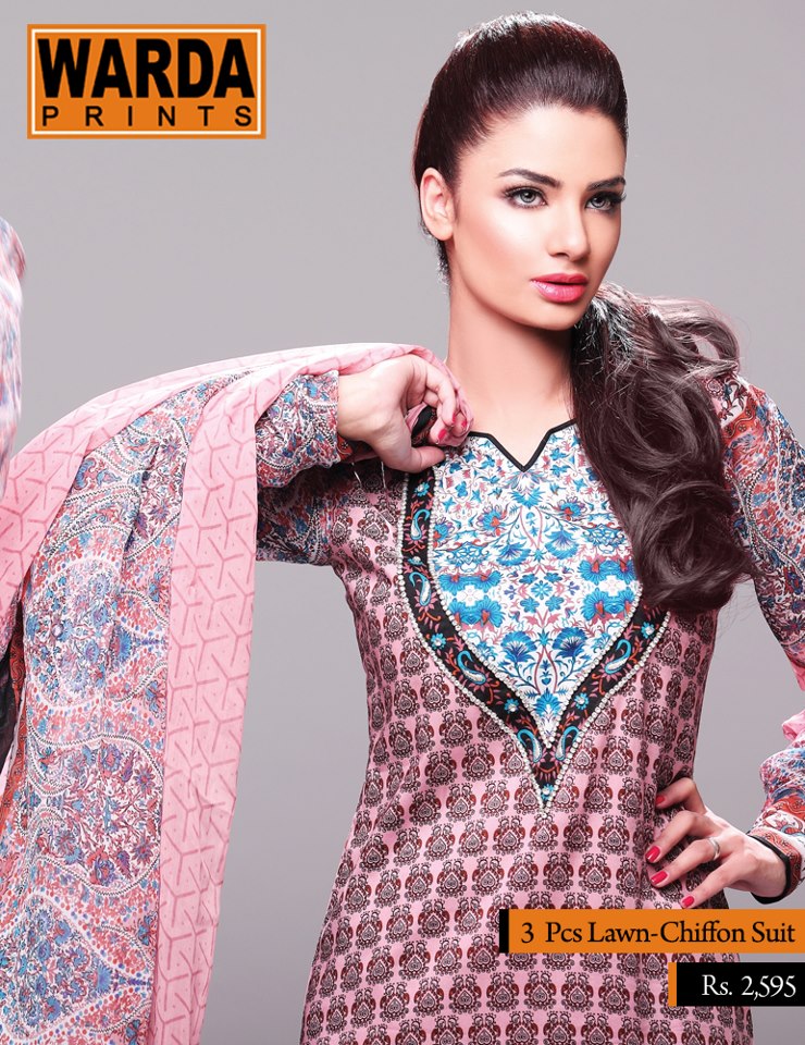 Warda Designer Lawn Suits Summer Collection 2013 Vol-2 | Fresh ...