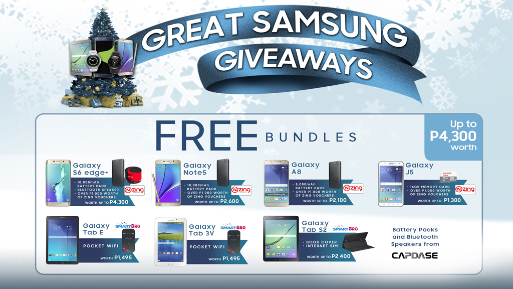 Spreading joy with the Great Samsung Giveaway, Over 3 Million in Total ...