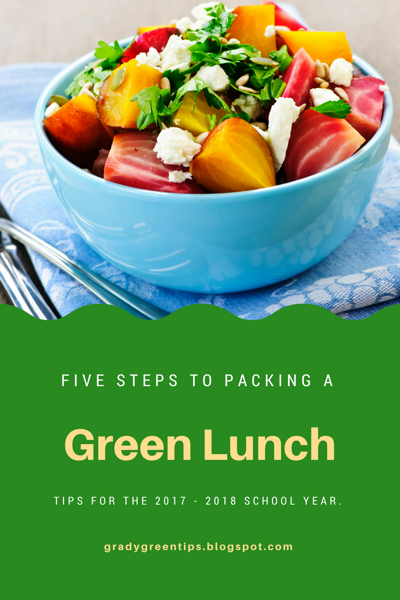 Five Steps to Packing a Green Lunch