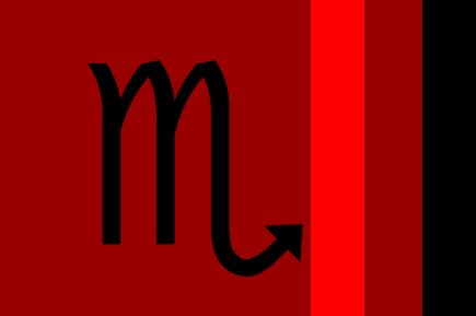 The Voice of Vexillology, Flags & Heraldry: Flag of Scorpio the Scorpion