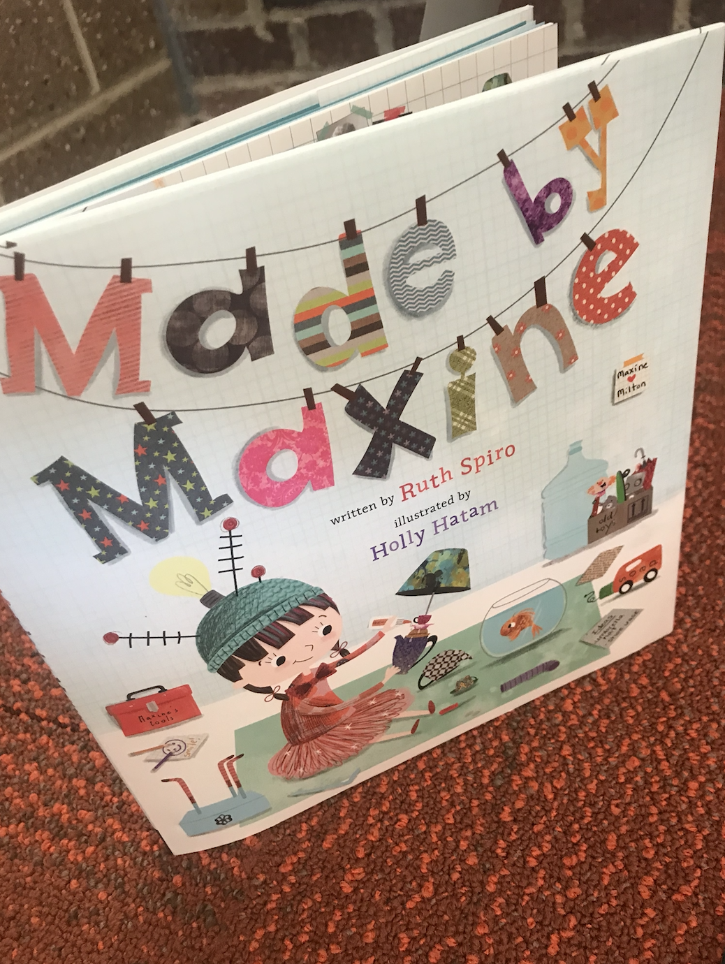 The Library Voice: Ruth Spiro Visits The Van Meter 3rd Graders To Share ...