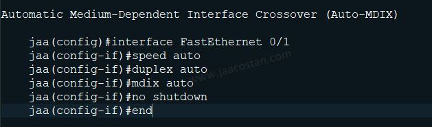 Crossover or Straight-through Cable? Its Auto-MDIX