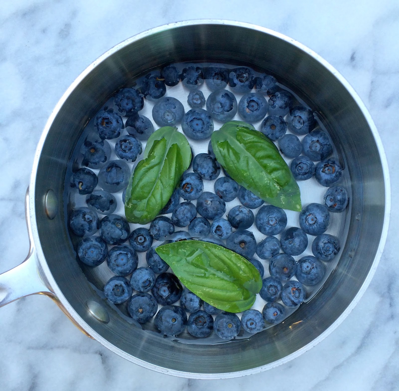 Jac o' lyn Murphy: Blueberry Basil Bellinis for Brunch