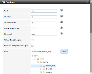 Tutorial FreeNAS: Mengaktifkan Anonymous FTP