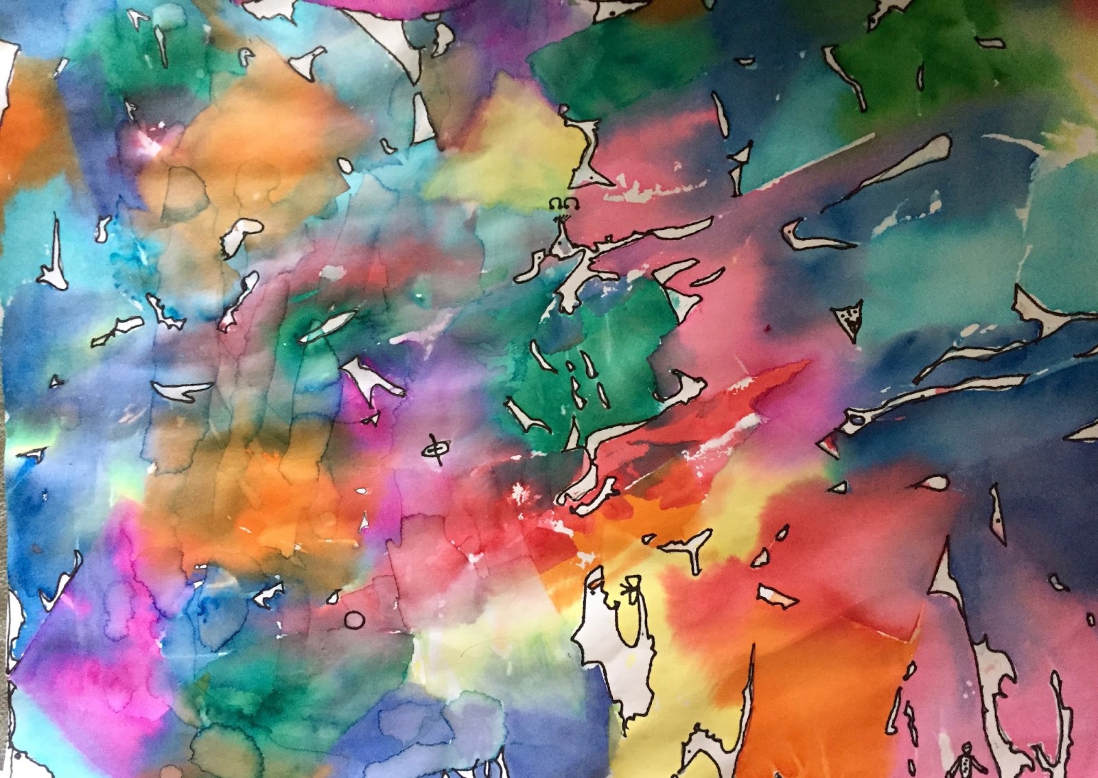 Tissue Paper Painting tissue-paper-painting
