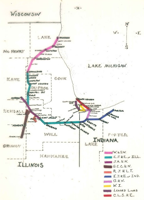 Industrial History: EJ&E: Elgin, Joliet & Eastern Overview