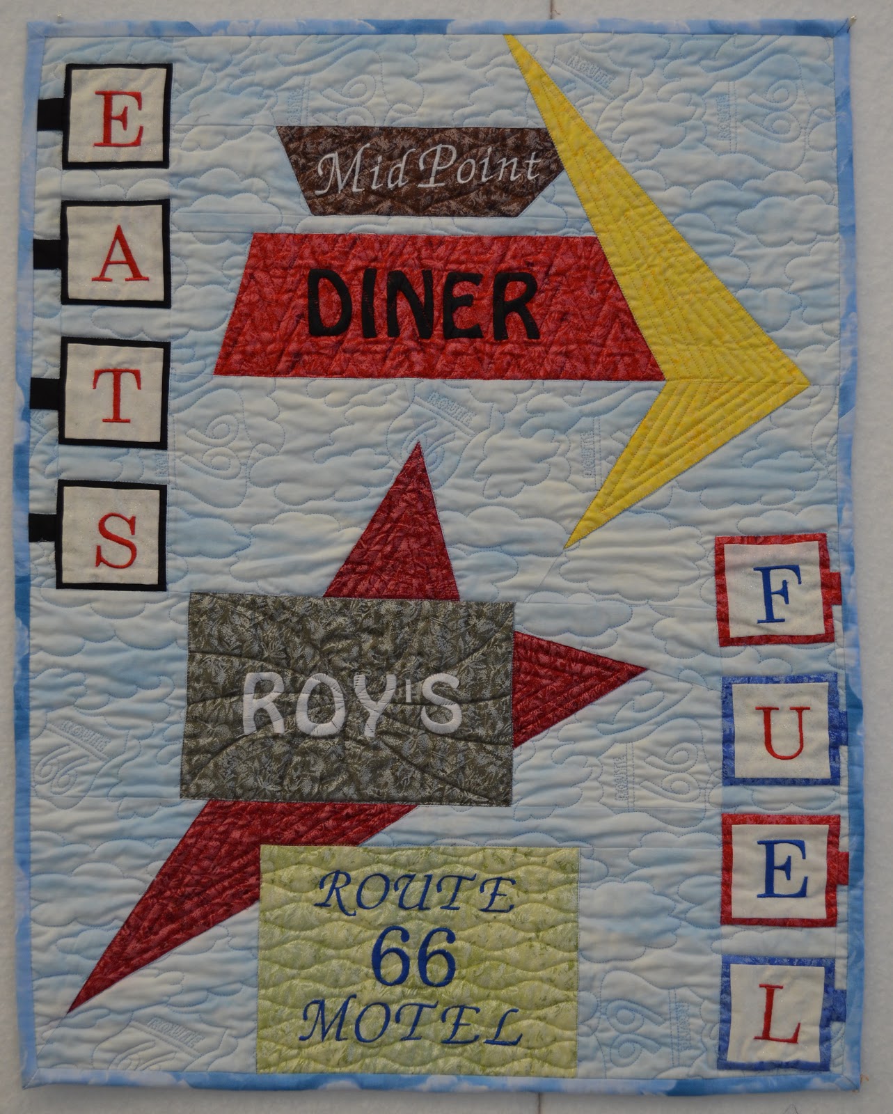 Route 66 Quilts: The Quilt Pics are in and An Artist Gathering Planned