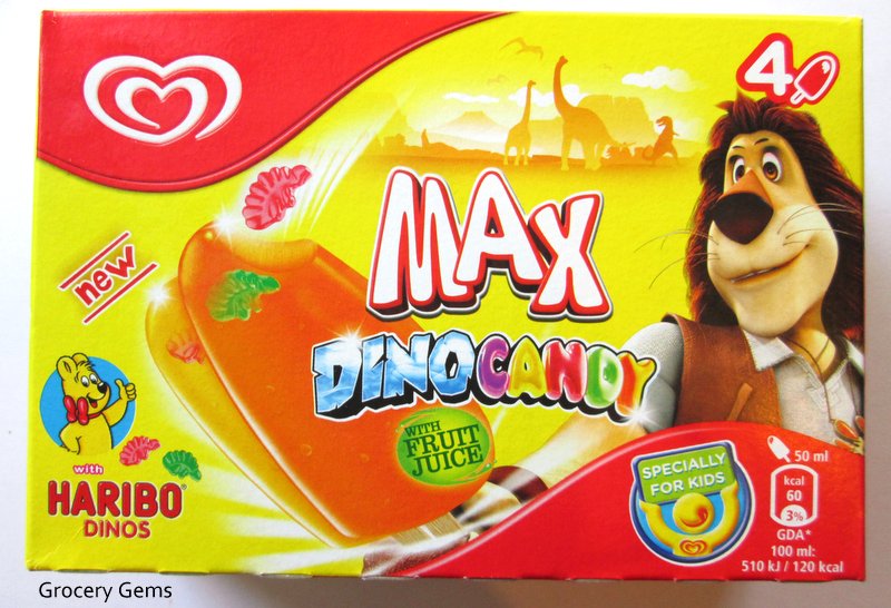 Grocery Gems: Max Dino Candy Haribo Ice Lollies