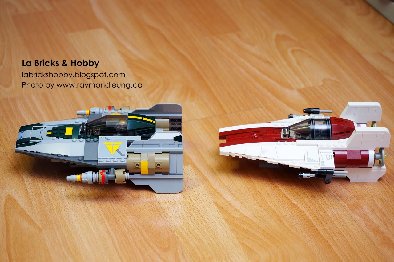 La Bricks & Hobby: LEGO New vs Old A-Wing