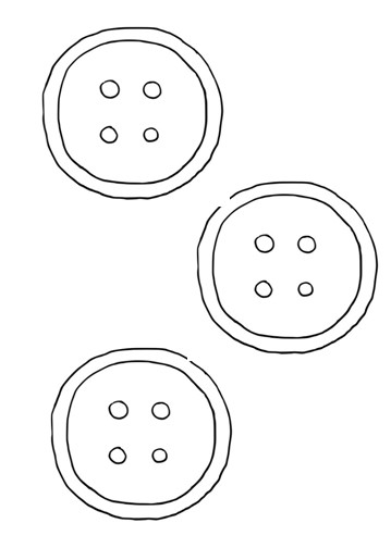 Bottoni Disegnati Schema Interruzioni Tasti Senza Sketch Coloring Page