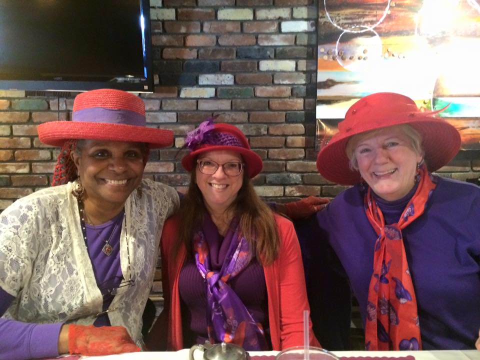 A Victorian Red Hat Lady